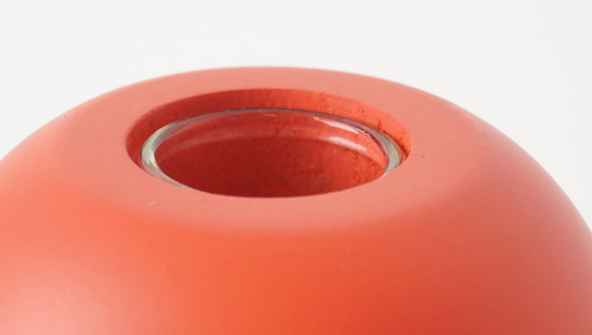 Vase stack - Coral red | LEMON LILY